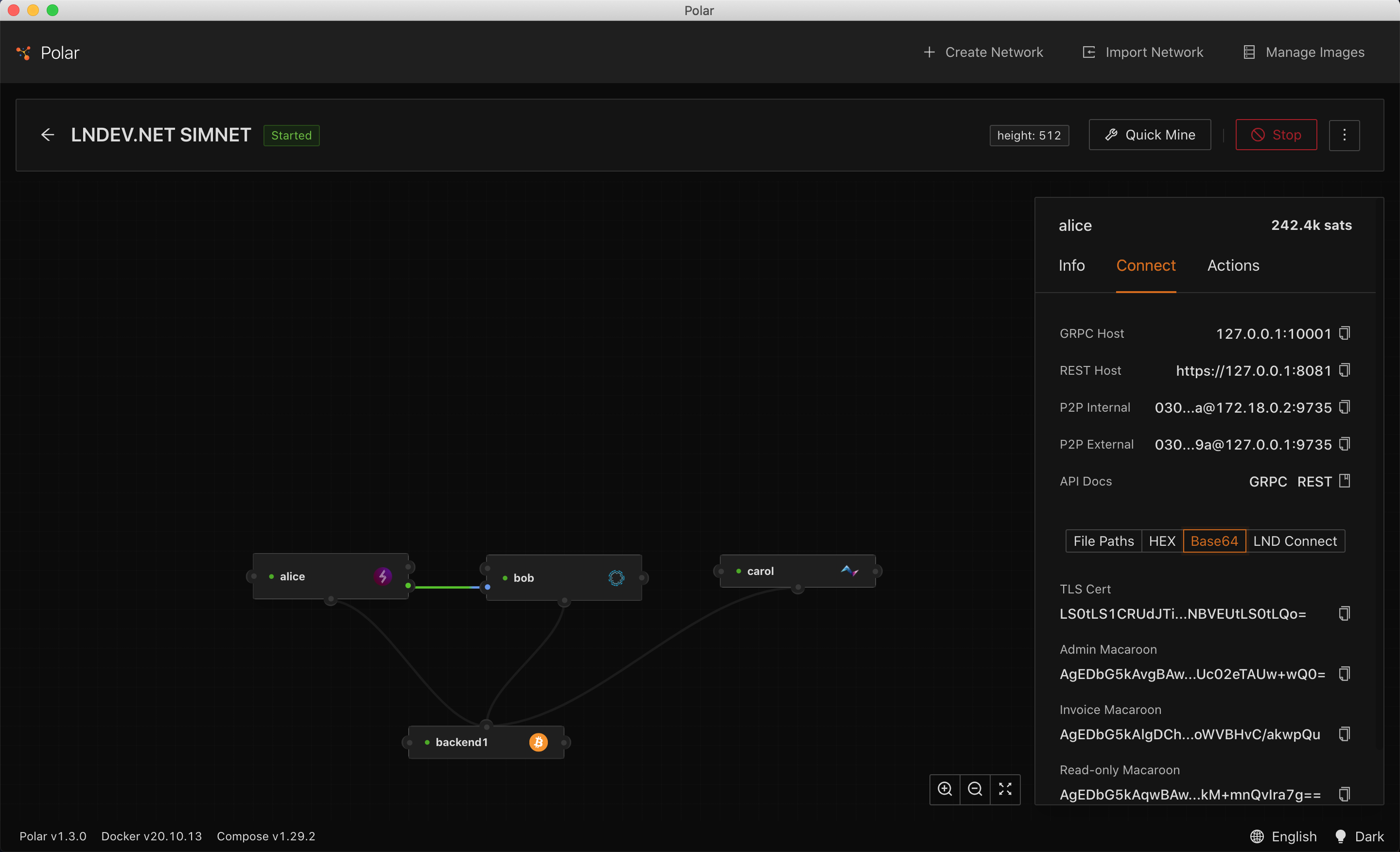 Connecting A Node Application To A Lightning Lnd Node - lndev.net